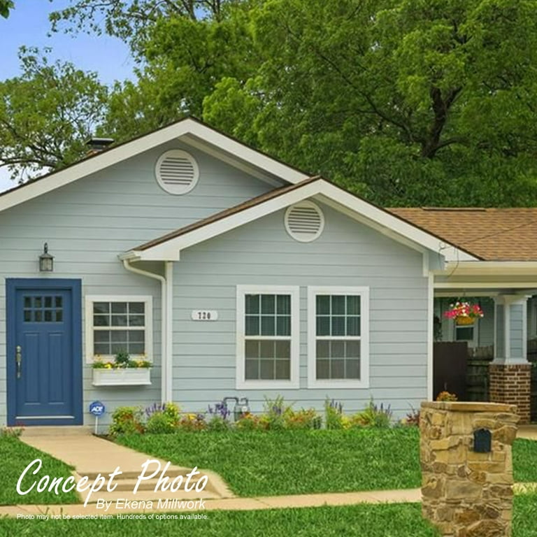 Decorative Gable Vents Rectangular | Shelly Lighting