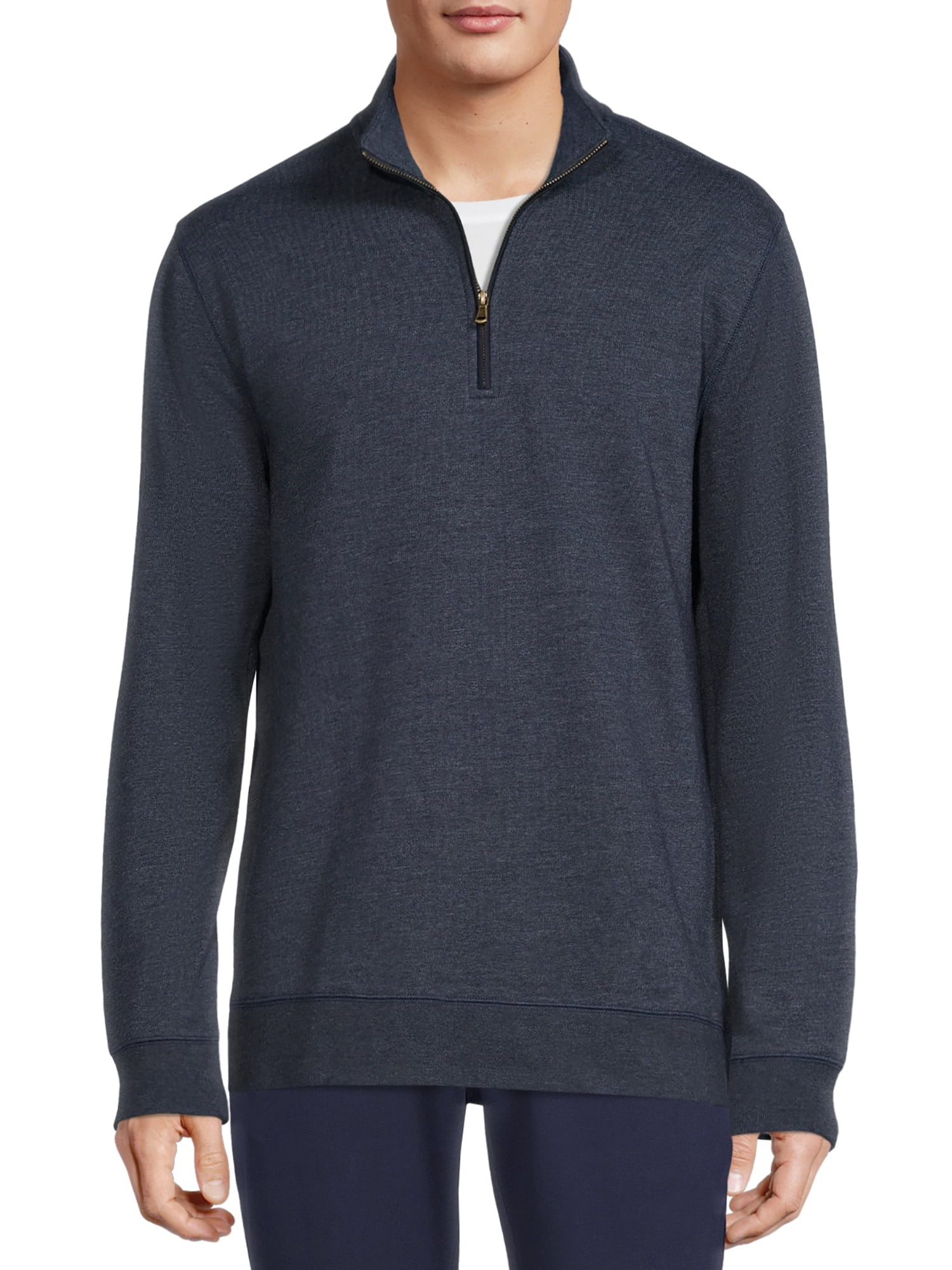 George Men's and Big Men's Quarter-Zip Pullover - Walmart.com
