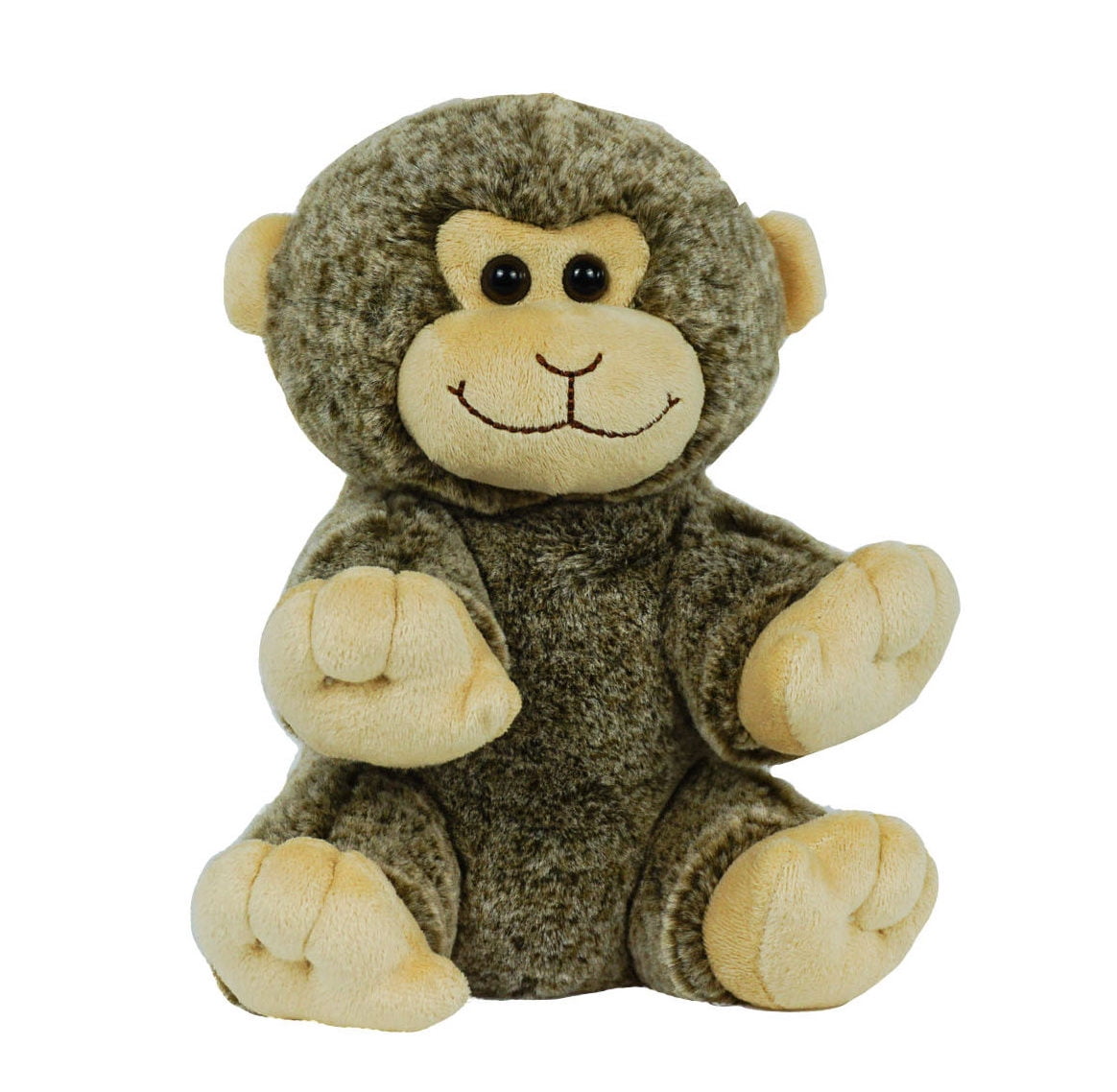 BEARegards Recordable Stuffed Animal 8" MONKEY Talking Teddy Bear with ...