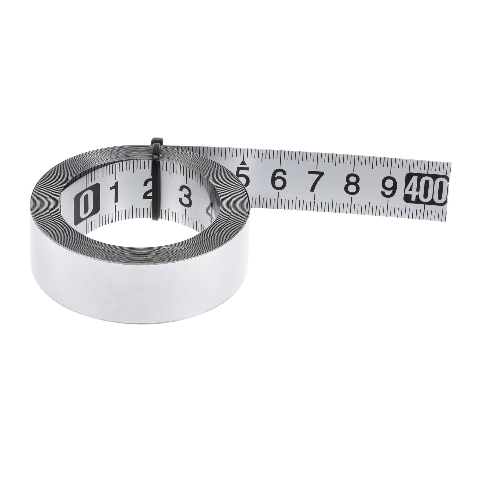 Self-Adhesive Measuring Tape 400cm Stainless Steel Metric Left to Right ...