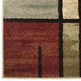 Better Homes & Gardens Spice Grid 1'8" X 2'10" Rouge Area Rug - Walmart.com