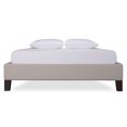 Florida Upholstered Traditional Bed Frame in Pebble Beach, Queen or ...