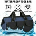3 Pack Tool Bag for Men with Waterproof Hard Bottom, Heavy Duty Tool ...