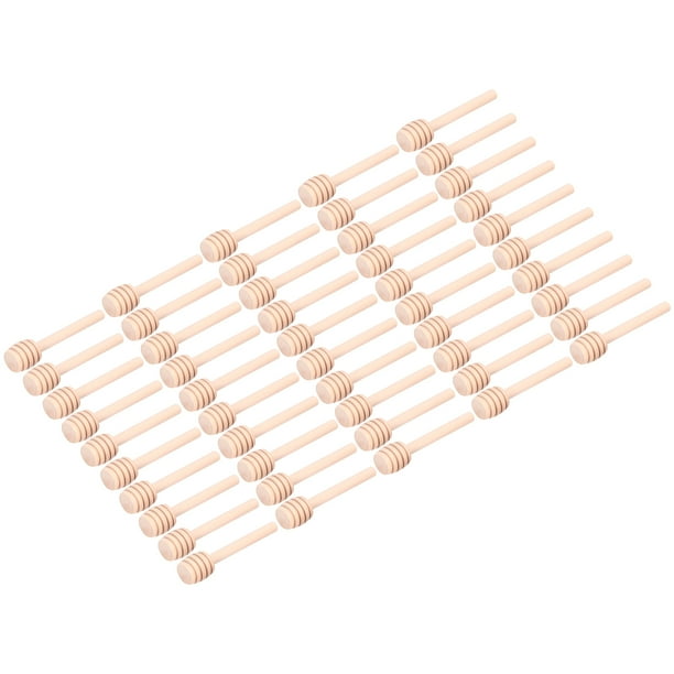 Stick, Food-grade Groove Design Well-polished Honey Dipper Sticks Wood ...