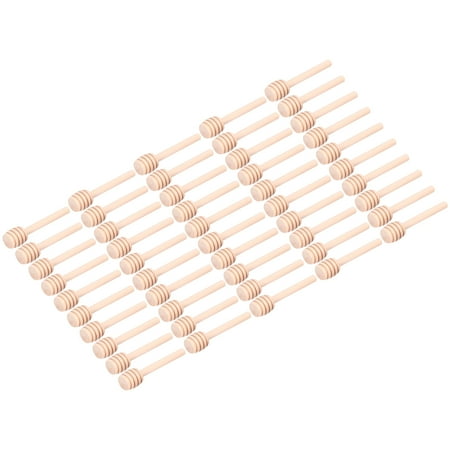 Stick, Food-grade Groove Design Well-polished Honey Dipper Sticks Wood ...