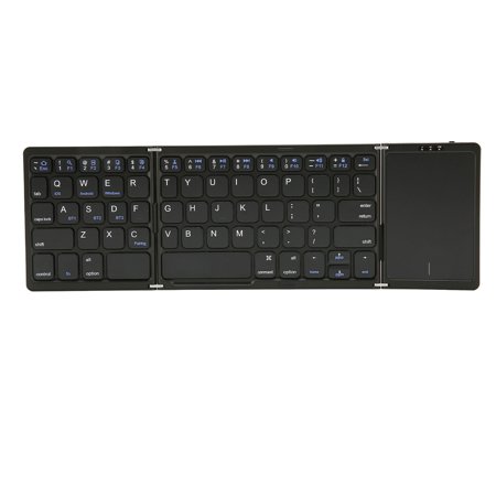 BT Clavier Pliable B089T, Mini Clavier avec Pavé Tactile 64 Touches ...