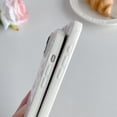 Cute Pink Flower Prints Soft Designed for iPhone Case(White, for iPhone ...