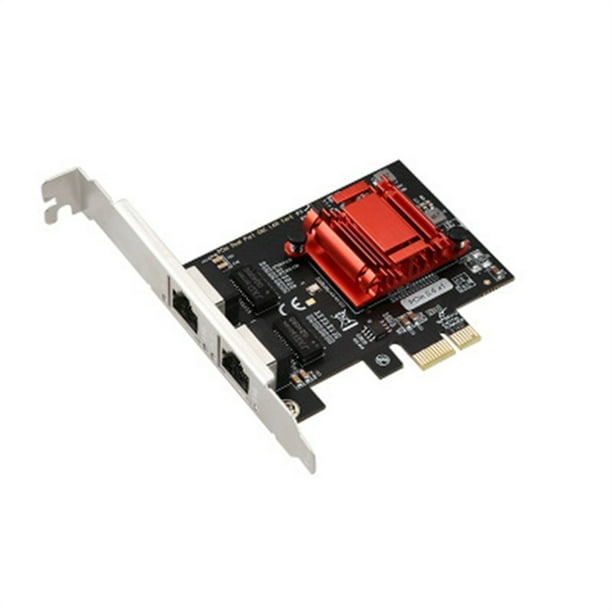fastboy PCI-E Gigabit Network Card 10/100/1000Mbps Wired Cards Ethernet ...