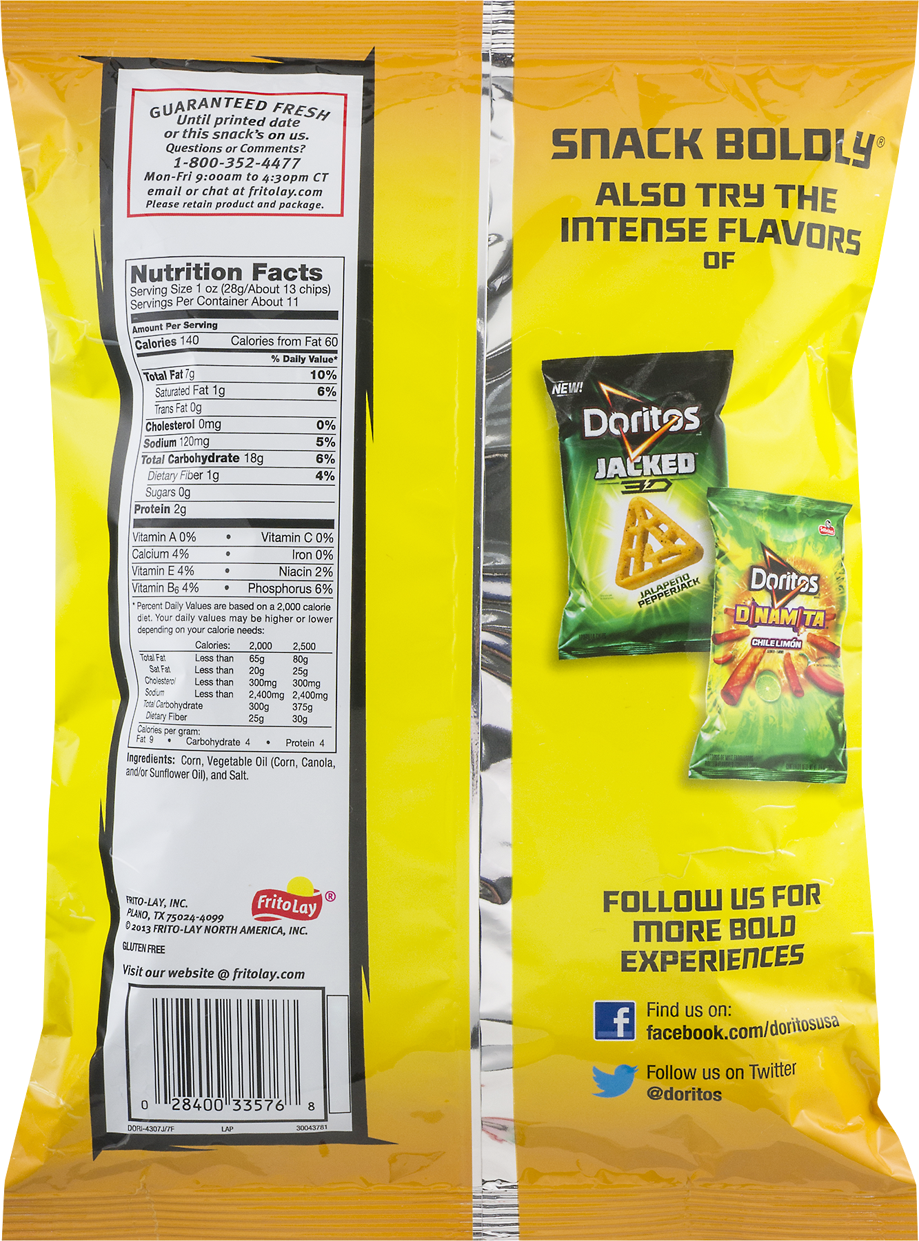 Doritos Toasted Corn