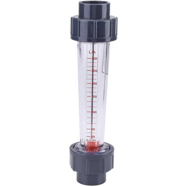 Flow Meter,Plastic Tube Type LZS-25 Flow Meter 300-3000L/H Water ...