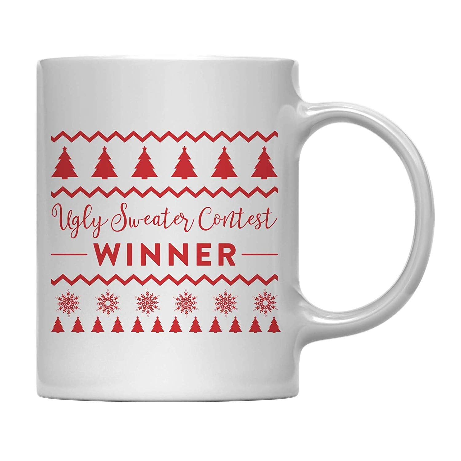 Koyal Wholesale 11oz. Funny Christmas Coffee Mug Gag Gift, Ugly Sweater ...