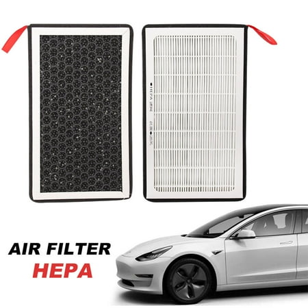 Air Filter HEPA Cleaner Filter Replacement for Tesla Model 3 | Walmart ...