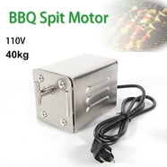 "BENTISM Stainless Steel Universal Grill Rotisserie Kit, BBQ Roaster with Electric Motor for ...