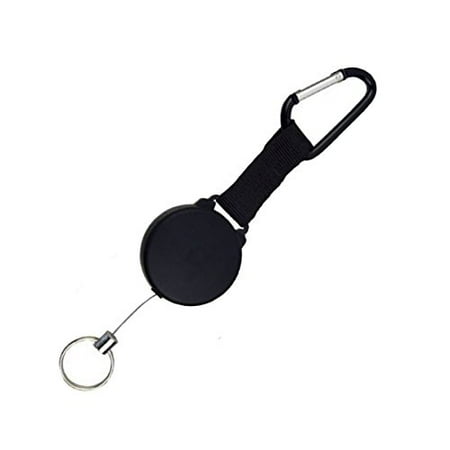 RamPro Heavy Duty Retractable Key Chain & Badge Reel Holder W ...