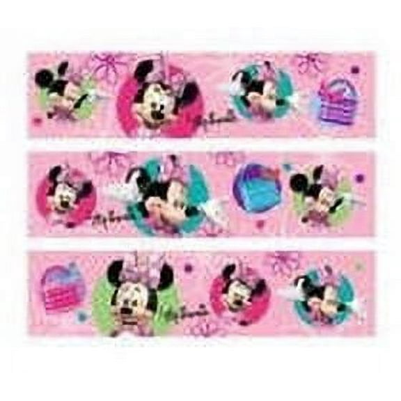 Minnie Mouse Pretty Edible Icing Image Cake Decoration Topper -1/4 ...
