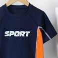 ibiyuan Boy Swimsuit Set Boys' Sporty Two Piece Swim Set | Short Sleeve ...