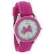 Disney Women's Mini Mouse Watch w/ MOP Dial & Hot Pink Strap MN1227EE ...