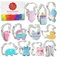 Ann Clark Baby Shower Cookie Cutter Set, 5-Piece, Made in USA - Walmart.com