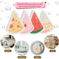 12PCS Kitchen Sponges Set, 8 Pieces Cute Natural Wood Pulp Dish Sponge ...