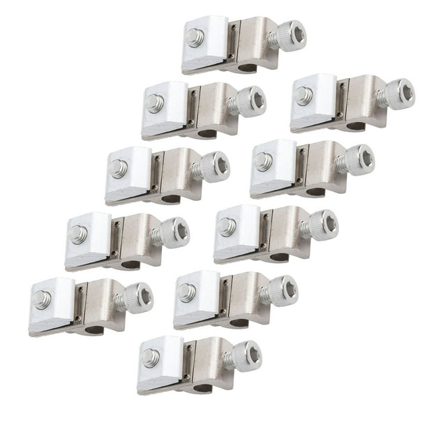 Solar Panel Grounding Lug Cable Clamps, Easy To Install 10 Pcs Steel ...