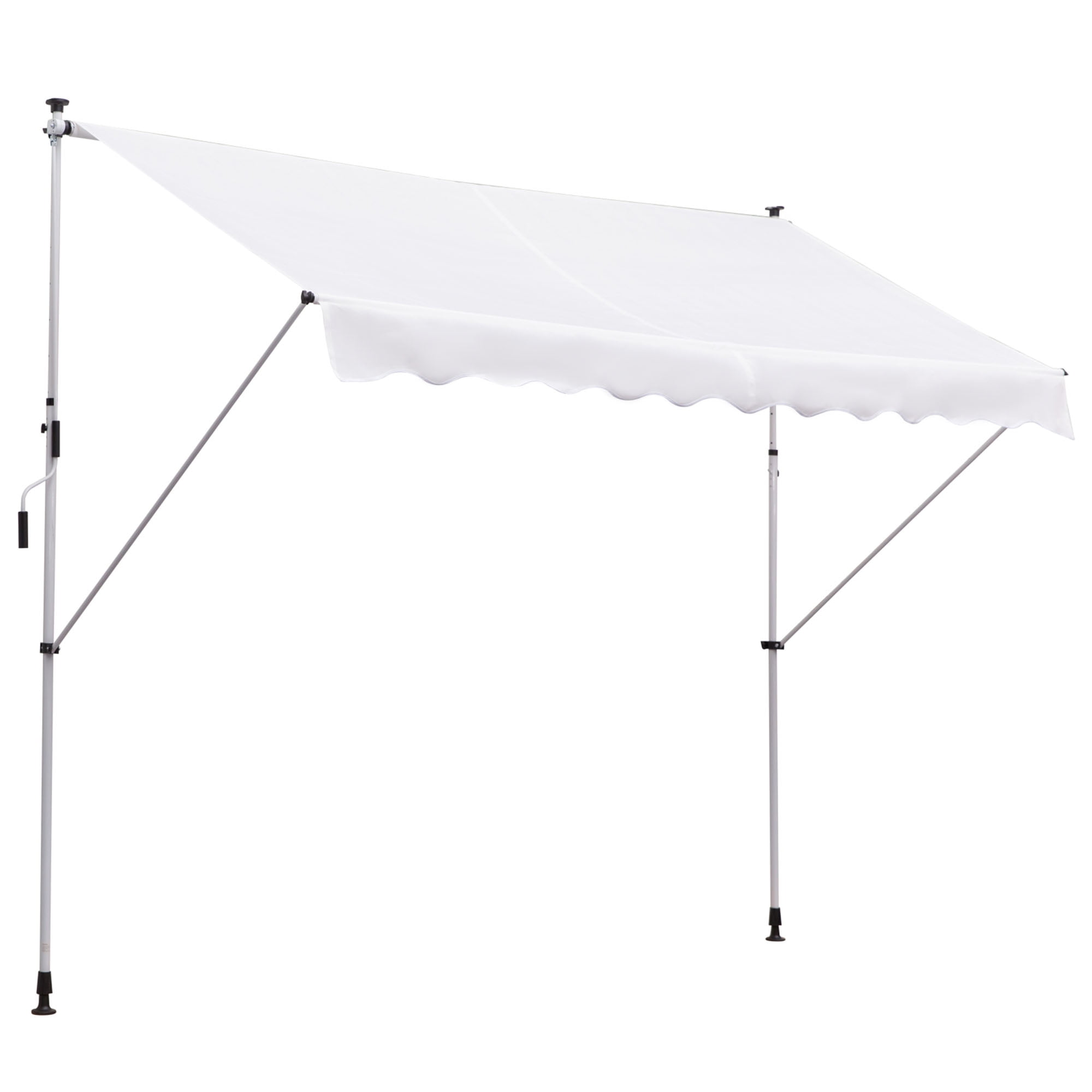 Click here for Outsunny 10x5ft Manual Retractable Awning  Patio S... prices