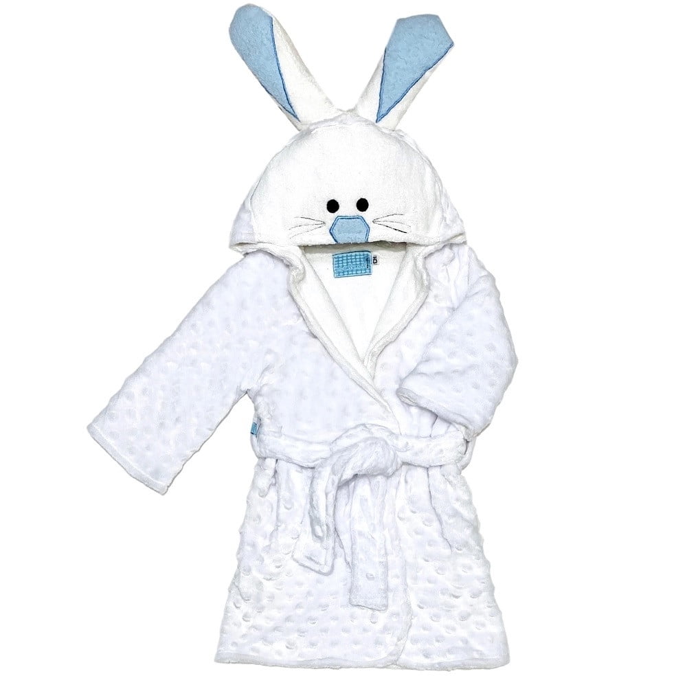 Bata de Baño Coneja Small Soul Baby Grande Azul 3-5 Años | Bodega ...