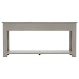 Churanty Entryway Console Table with Storage Drawers and Bottom Shelf ...