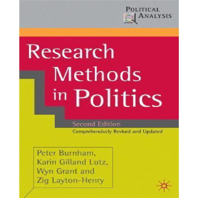 Research Methods in Politics - Walmart.ca