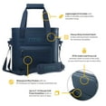 RTIC, Soft Cooler Pro, 20 Qt, Leakproof Waterproof Navy - Walmart.com