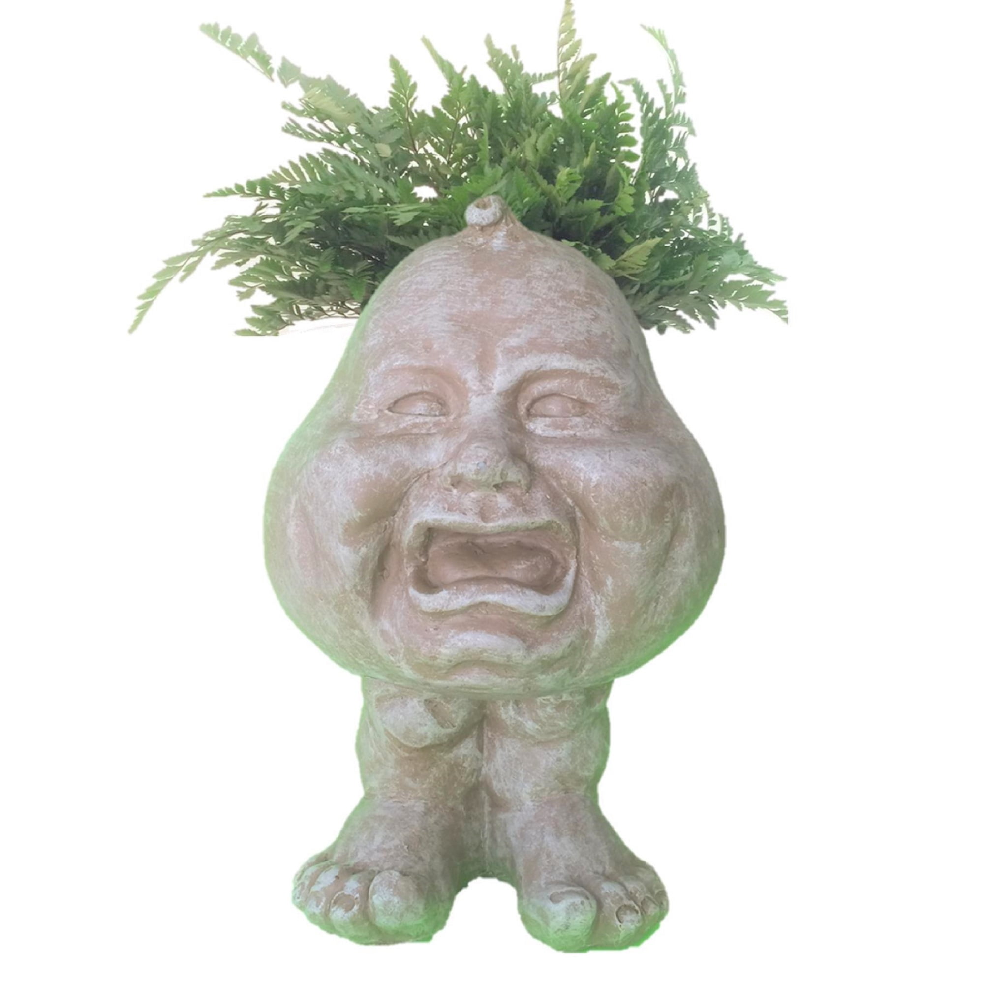 Homestyles Stone Wash Crying Brother the Muggly Face Humorous Statue ...