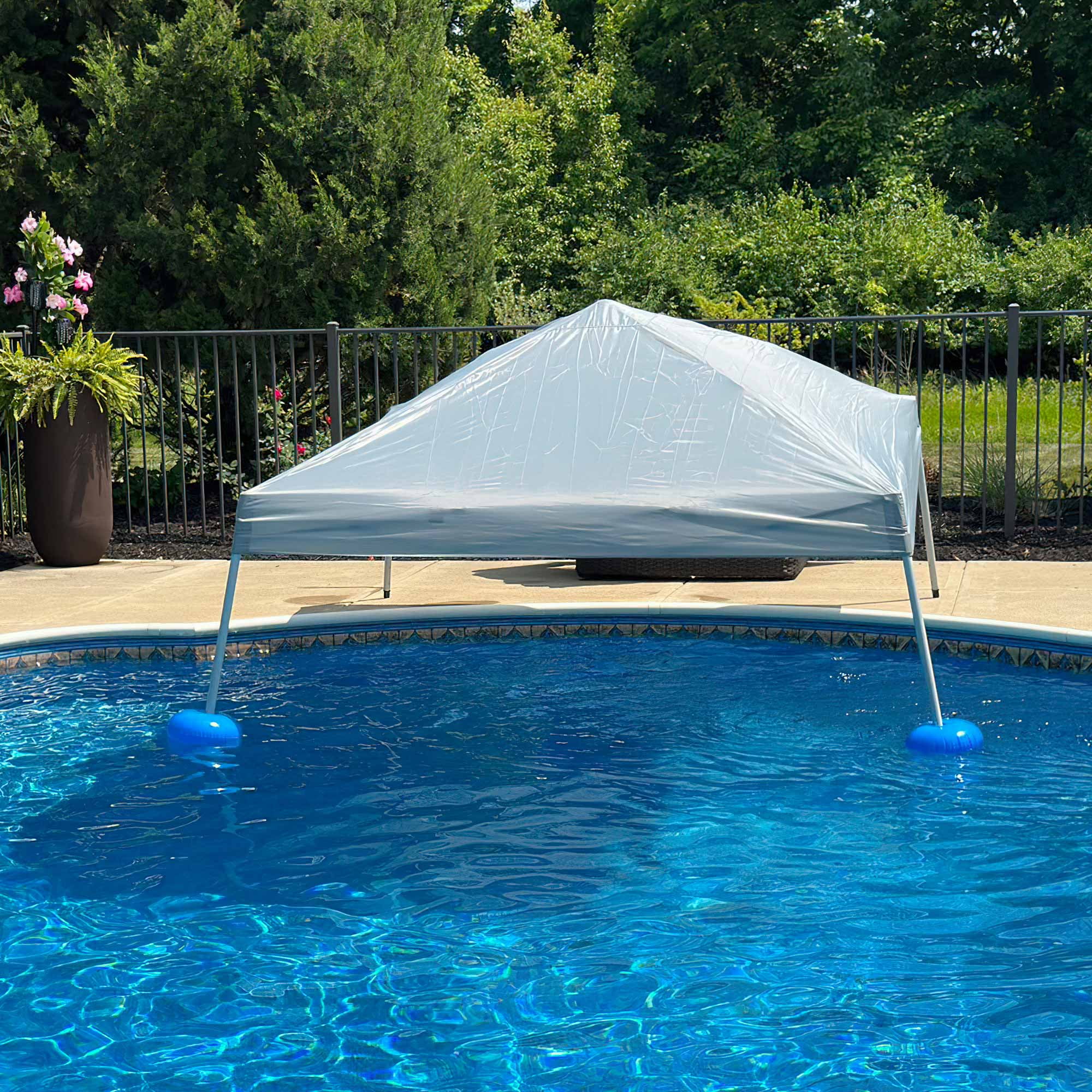Click here for Sunjoy Group Sunjoy Floating Pool Canopy 10 × 10 P... prices