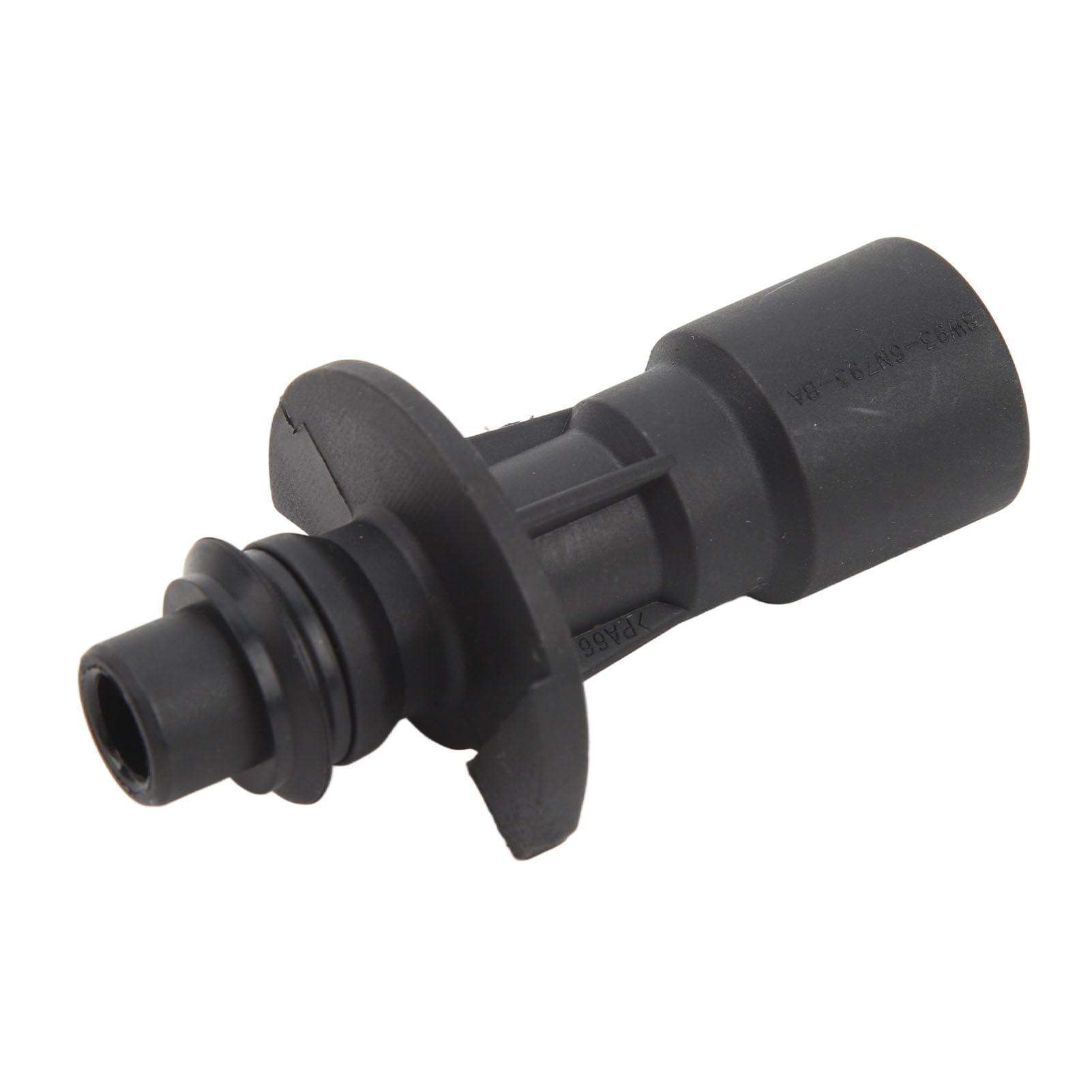 Conector de entrada del enfriador de aceite del motor ABS negro ...