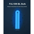 Bug Zapper Light Bulb Replacement for 15W with 4-Pin Base, Ful 15W-BL U ...