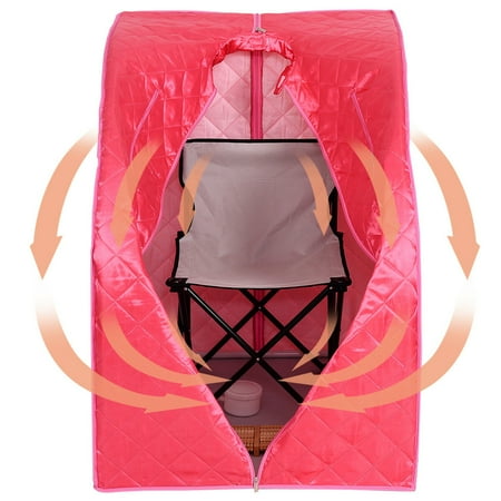 Portable Steam Sauna Spa Full Body Steamer Room Personal Home Gift w ...