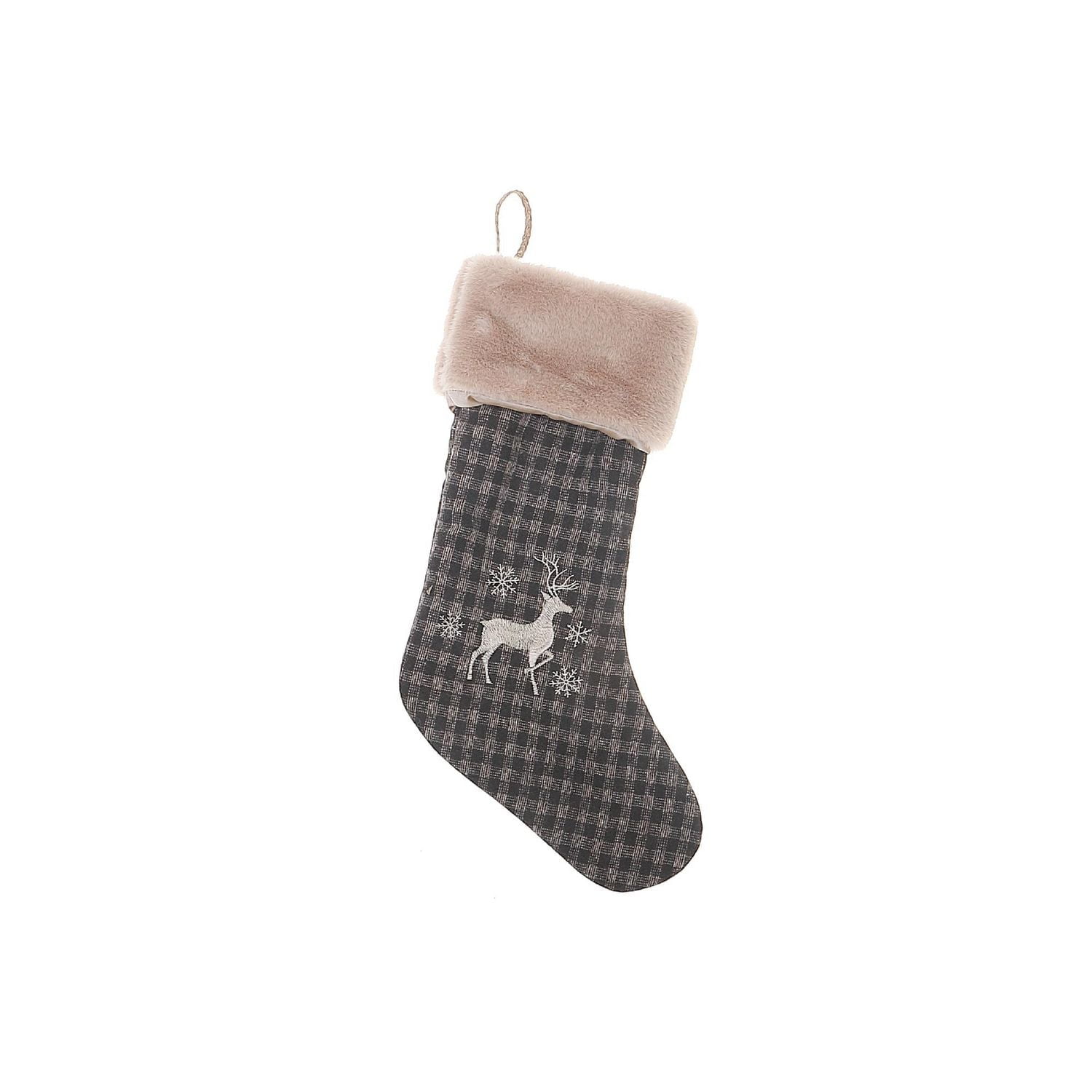 Click here for Ih Casadécor Stripe Fabric Stocking - Set Of 2 prices