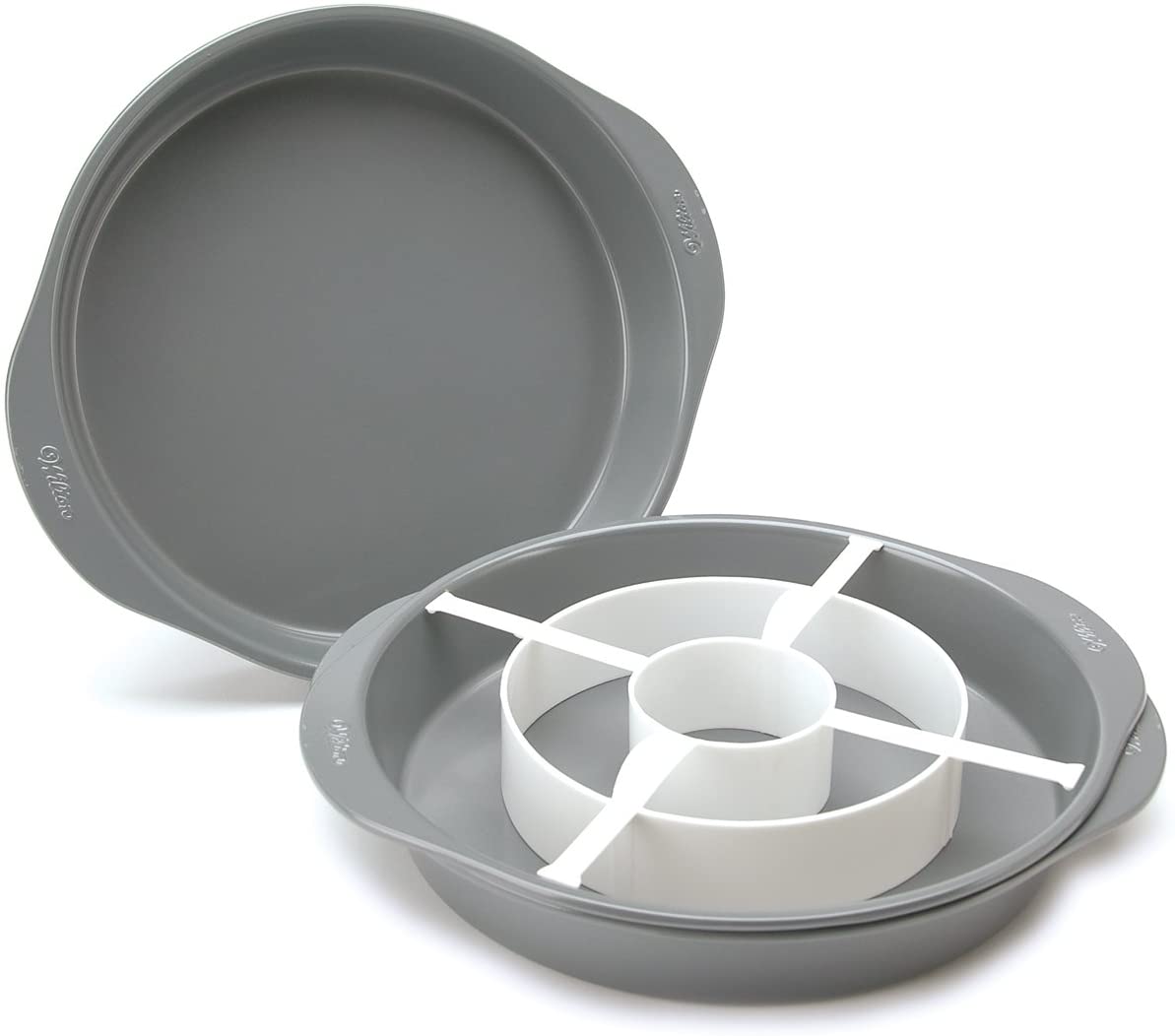 Wilton Round Checkerboard Cake Pan Set, 4-Piece - Walmart.com - Walmart.com