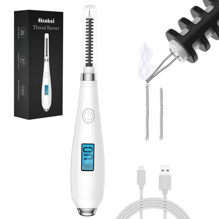 Etcokei Thread Burner, Thread Burner USB Rechargeable with Power ...