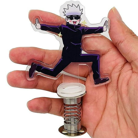 Anime Jiu-jitsu Naval Battle Gojo Satoru Shake Movable Doll Stand Model ...