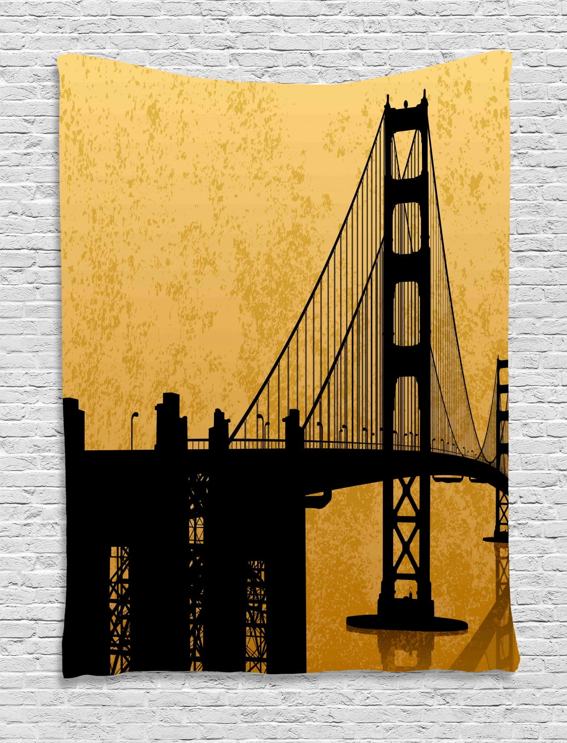 Golden Gate Bridge Stencil