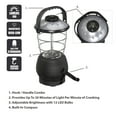 Crank Dynamo Lantern- with Built In Compass- 180 Lumen 12-LED with ...
