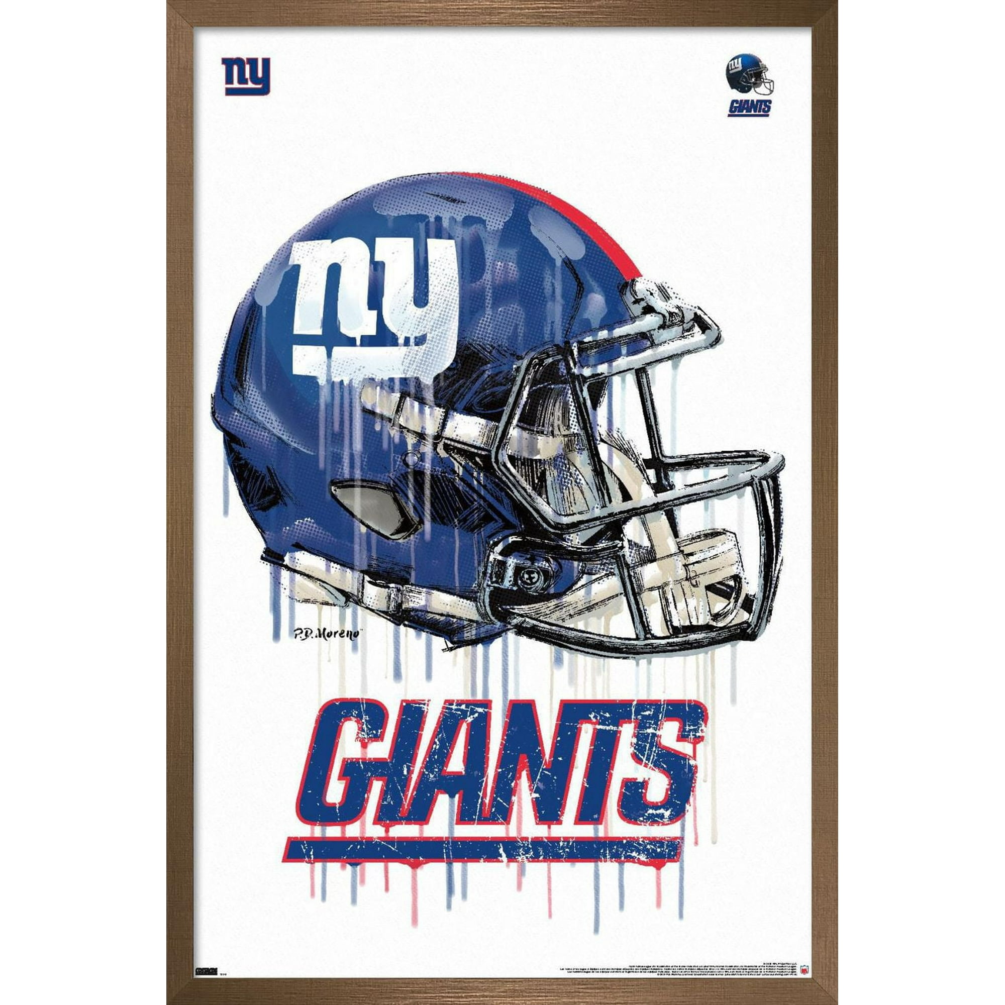 Click here for Trends International Nfl New York Giants - Drip He... prices