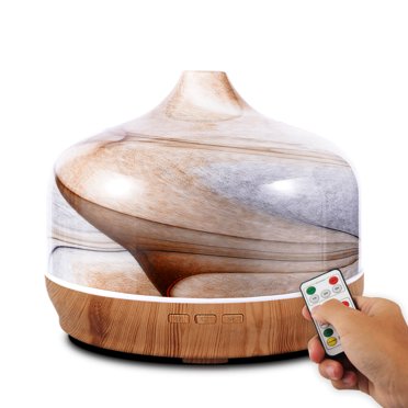 100ml Porseme Blue Wave Essential Oil Diffuser Glass Aromatherapy ...