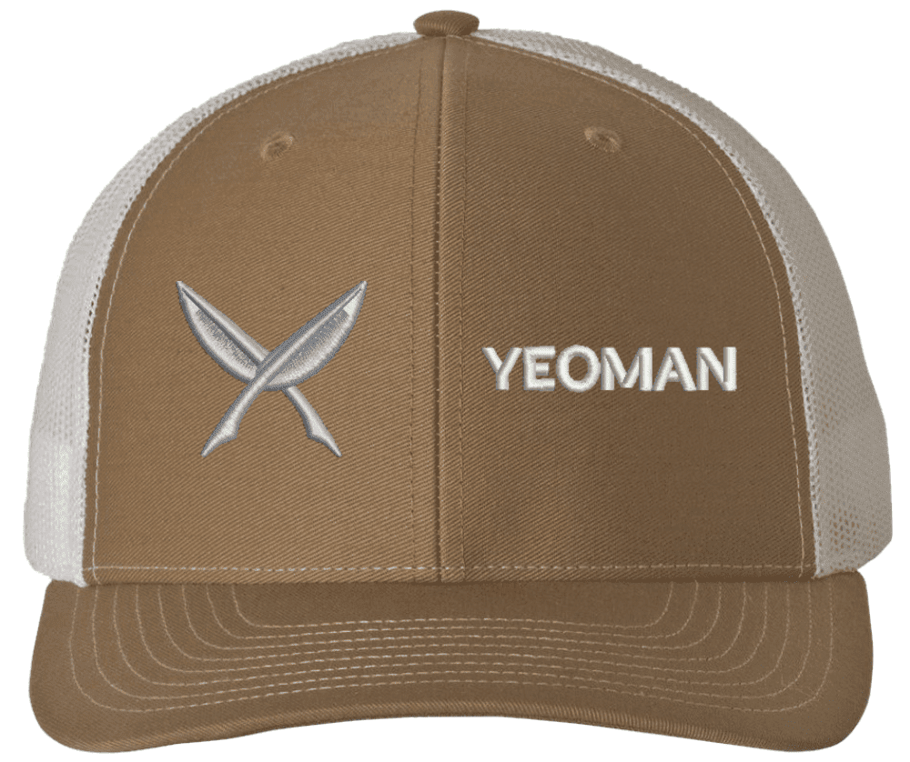 Navy Yeoman (YN) Rating USA Mesh-Back Cap - Walmart.com