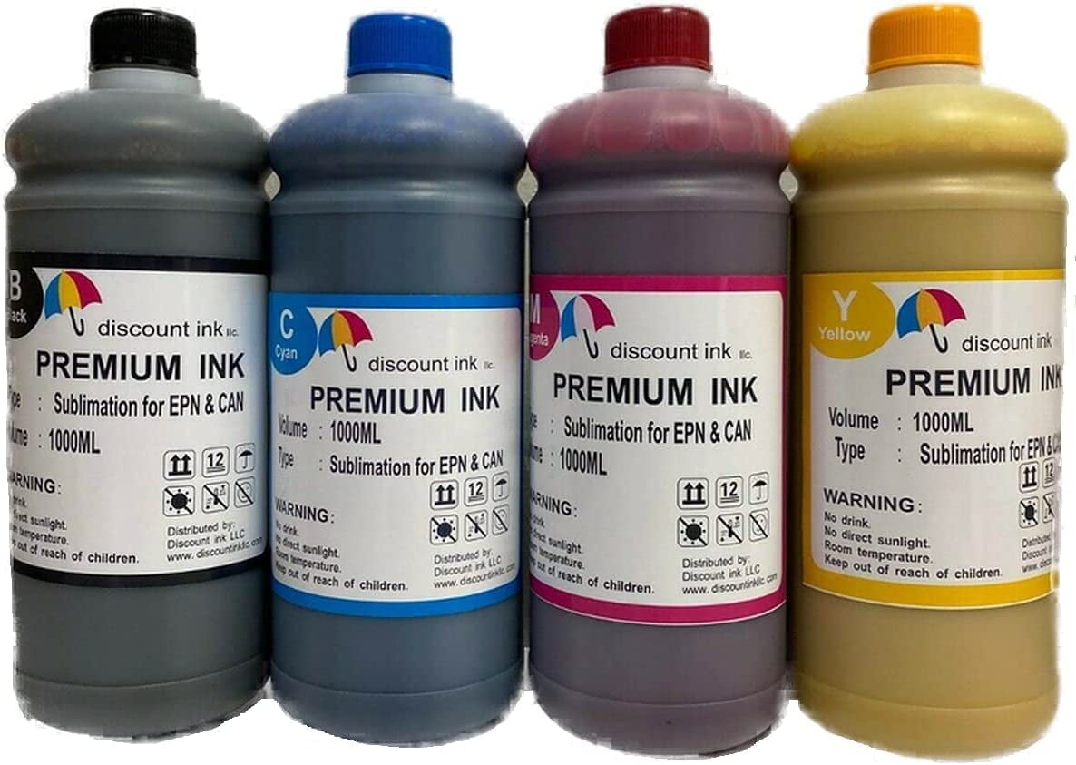 Sublimation Bulk Refill Ink Bottles Heat Transfer Sublimate Ink HTV for ...