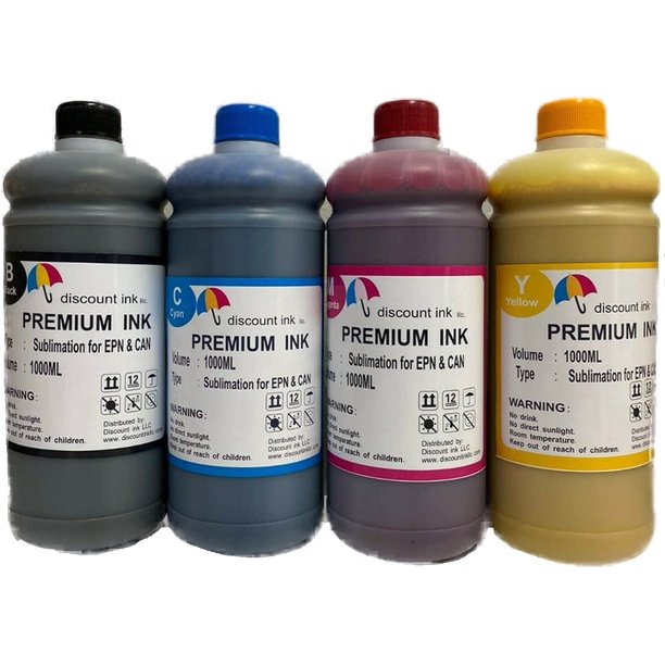 Sublimation Bulk Refill Ink Bottles Heat Transfer Sublimate Ink HTV for ...