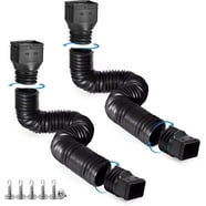 Amerimax Flex-a-Spout Downspout Extension, Stone Roof Gutter ...