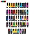 54 Colors POSCA Marker Pens,PC-5M Acrylic Paint Pens Art Markers ...