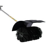 Outdoor Hand Held Broom, 52cc Gas Power Broom Walk Behind Sweeper ...