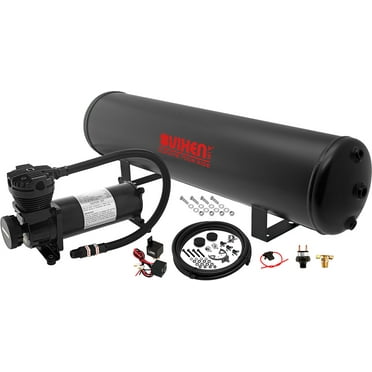 Vixen Horns 12V Air Compressor 200 PSI - Train Horn Compressor with 1/4 ...