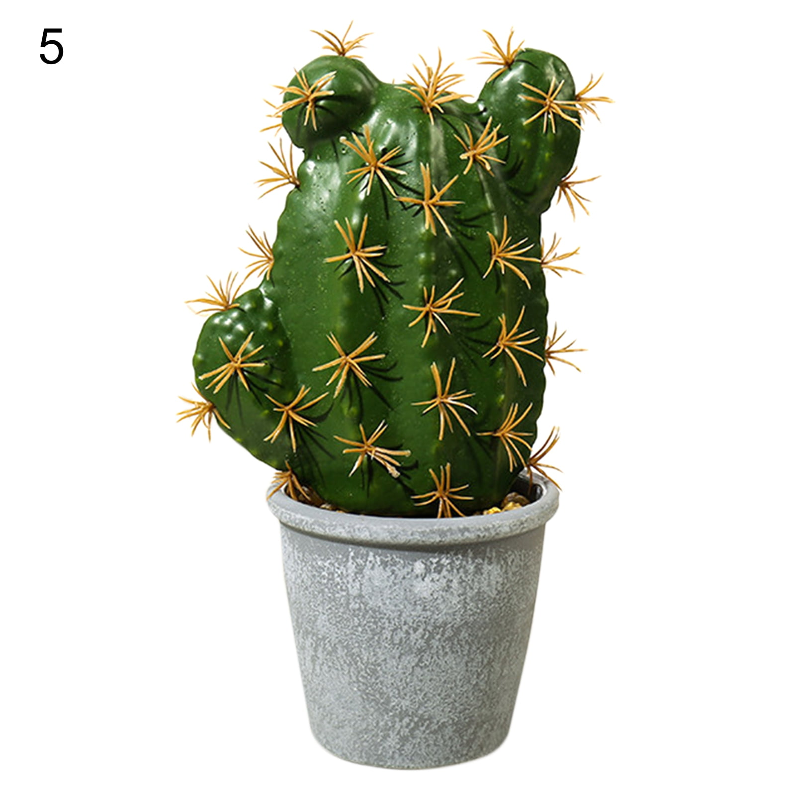Visland Fake Plant Decorative Beautiful Realistic Potted Plants Fake ...